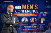 men's conference poster Template | PosterMyWall