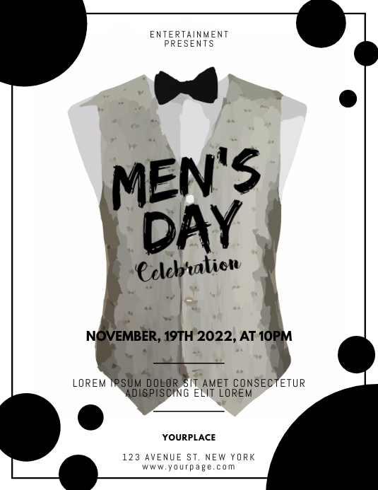 Copy of MEN'S DAY | PosterMyWall