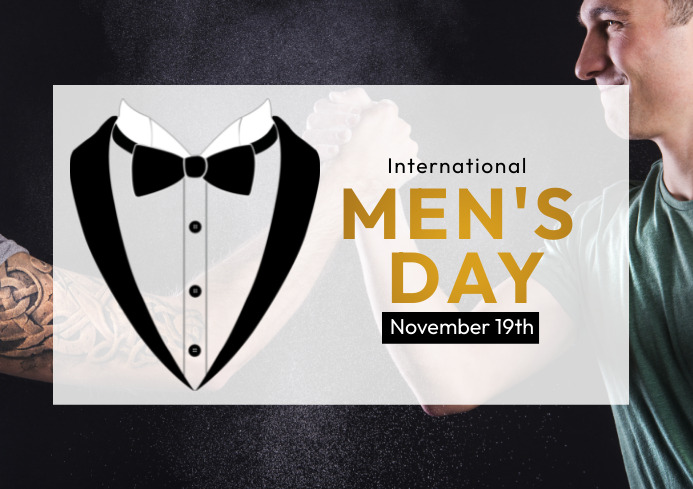 Men's day flyer Template | PosterMyWall