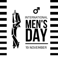 International men's day Instagram Post. Template | PosterMyWall