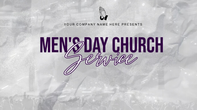 Copy of men's day sunday | PosterMyWall