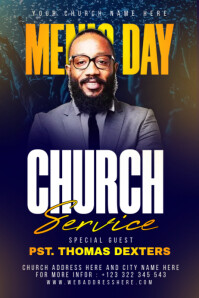 Ordination Service Template | PosterMyWall