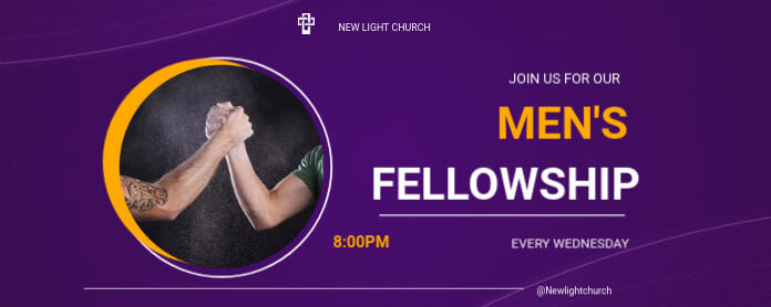 Men's fellowship Template | PosterMyWall