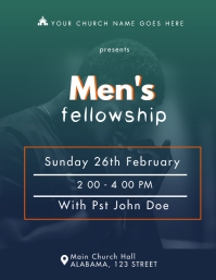 Mens Fellowship Template | PosterMyWall