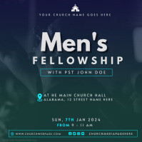 Church neighborhood fellowship flyer Template | PosterMyWall