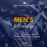 Mens Fellowship Template | PosterMyWall