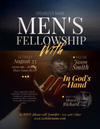 Church Men's Fellowship Flyer Template | PosterMyWall