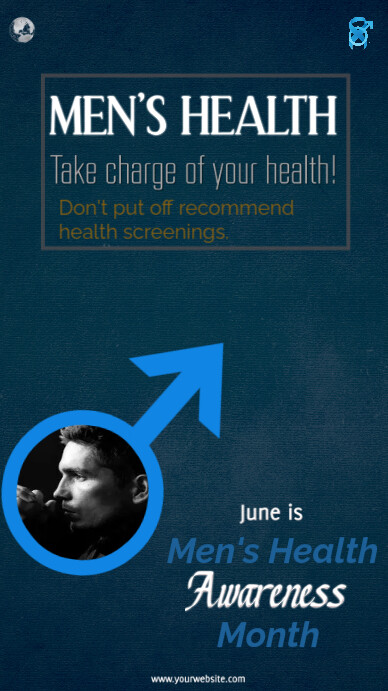 Mens Health Awareness Month Template Postermywall