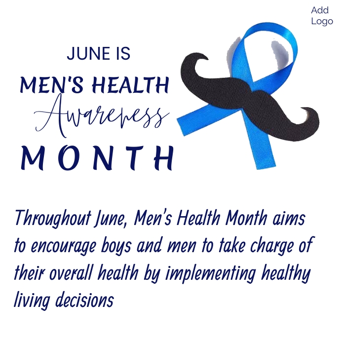 Copy of MEN'S health Awareness month Instagram post | PosterMyWall