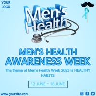 mens health awareness week Template | PosterMyWall