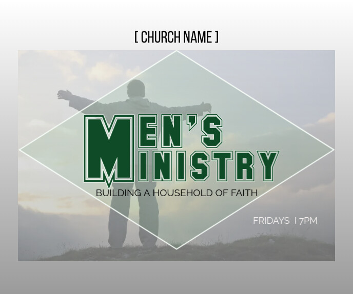 Copy of Men's Ministry | PosterMyWall