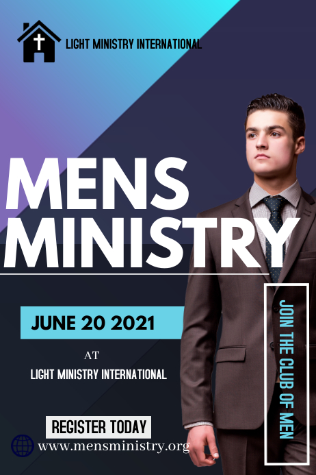 Copy of Men's Ministry | PosterMyWall