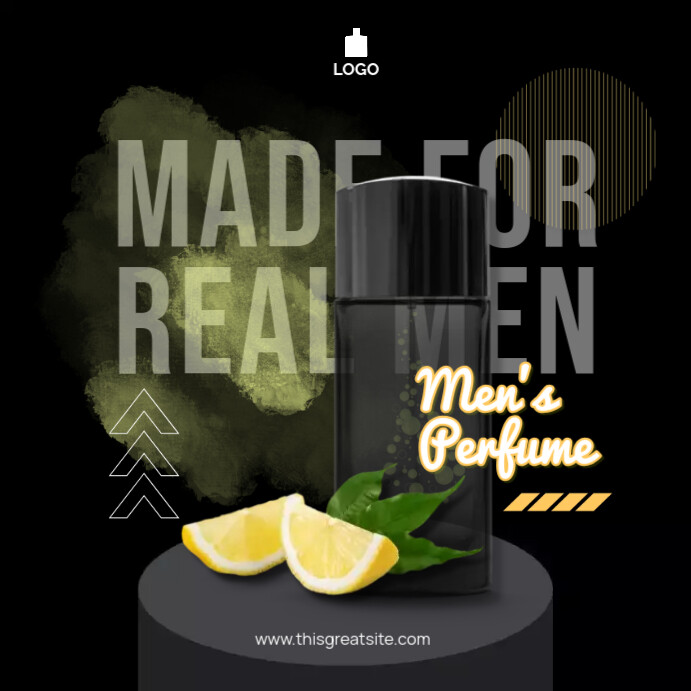 Men's Perfume Template | PosterMyWall