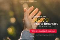 Mens prayer breakfast Template | PosterMyWall