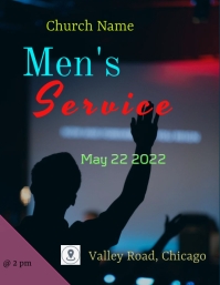 Men's Fellowship Template | PosterMyWall