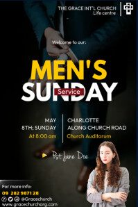 Men's service Template | PosterMyWall