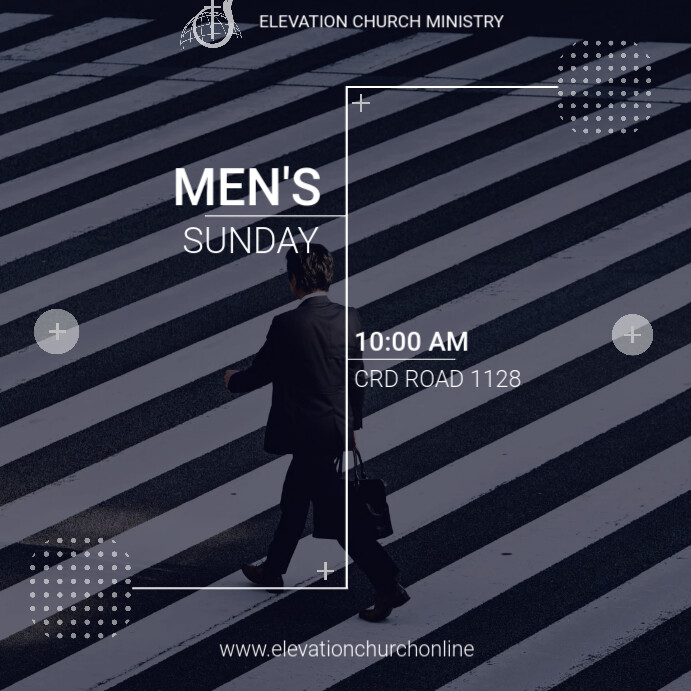 MEN'S SUNDAY (10) Template | PosterMyWall