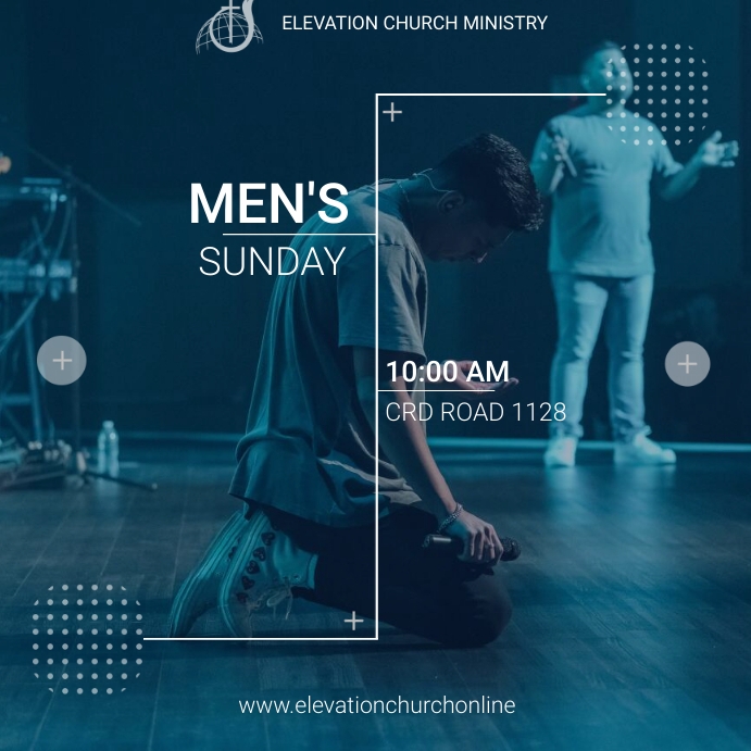 MEN'S SUNDAY (12) Template | PosterMyWall