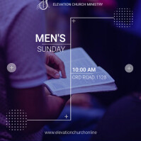 MEN SUNDAY Template | PosterMyWall