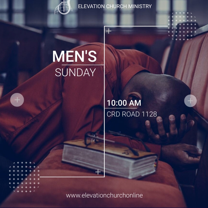 MEN'S SUNDAY (8) Template | PosterMyWall