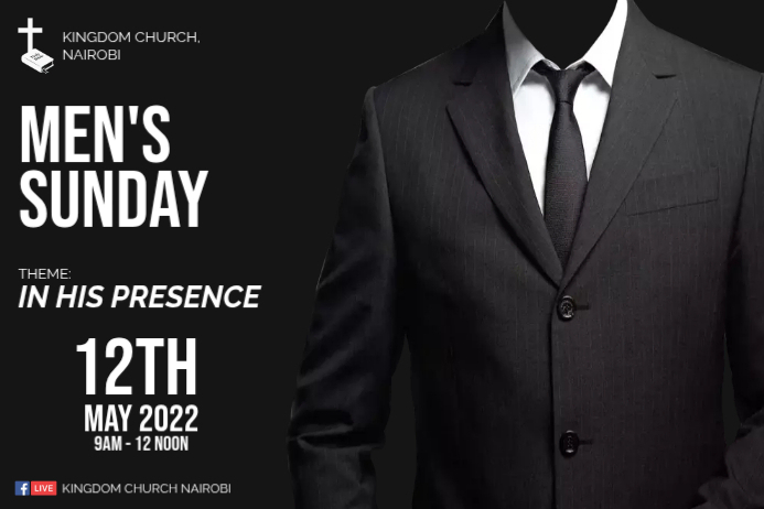men's sunday Template | PosterMyWall
