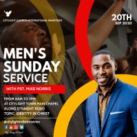 men's sunday Template | PosterMyWall