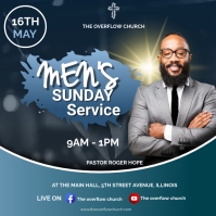 men Sunday Template | PosterMyWall