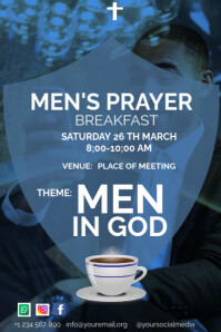 Men's. Meeting Template | PosterMyWall