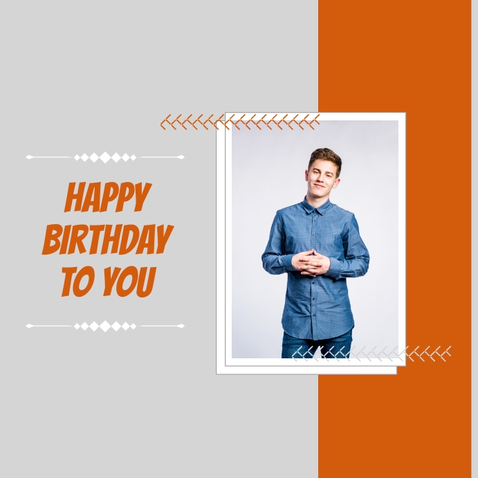 men'sBirthday_1 Template | PosterMyWall