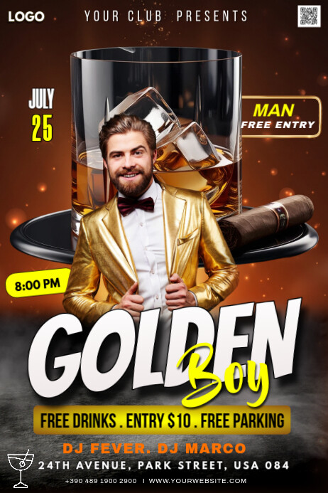 Men Birthday Poster Template | PosterMyWall