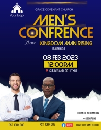 Men's conference Template | PosterMyWall