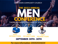 men's conference Template | PosterMyWall