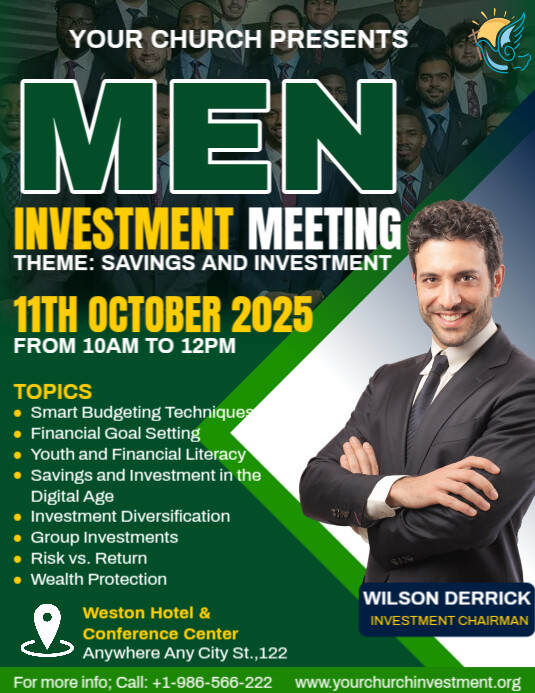 Copy of Men Investment Group Ad | PosterMyWall