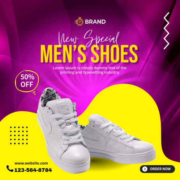 Men Shoes Template | PosterMyWall