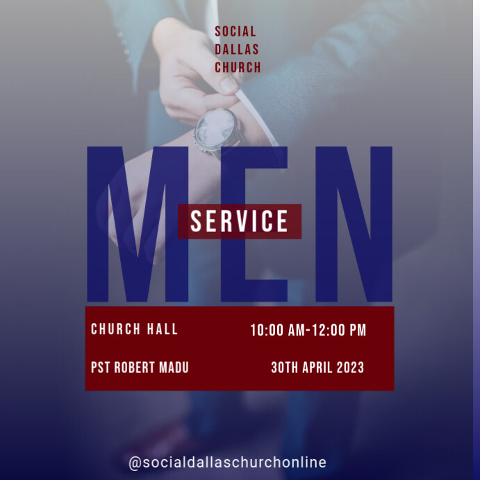 men sunday Template | PosterMyWall