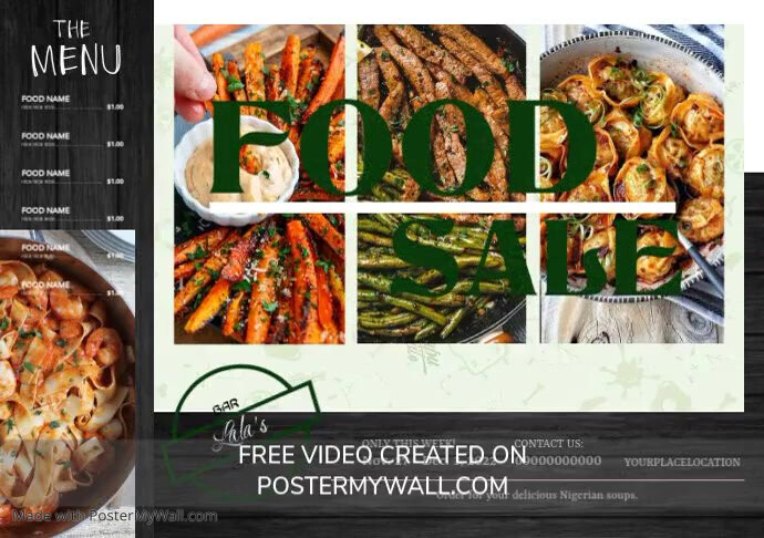 Modèle Menu de Recherche Video.e | PosterMyWall