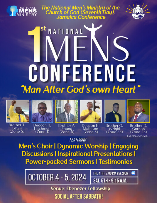 Modèle Mens Conference Flyer | PosterMyWall