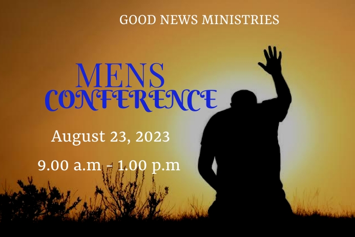 mens conference poster Templat | PosterMyWall