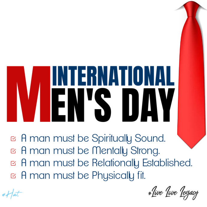 mens day Design Template | PosterMyWall