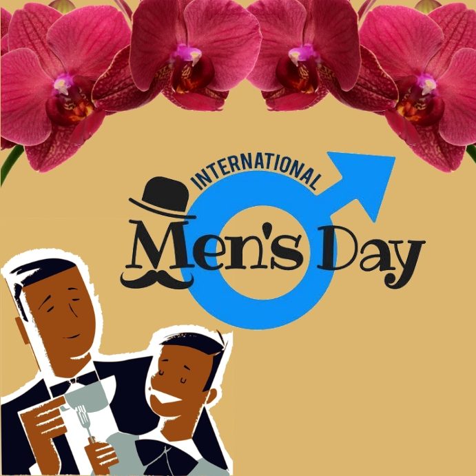 Mens day Template | PosterMyWall