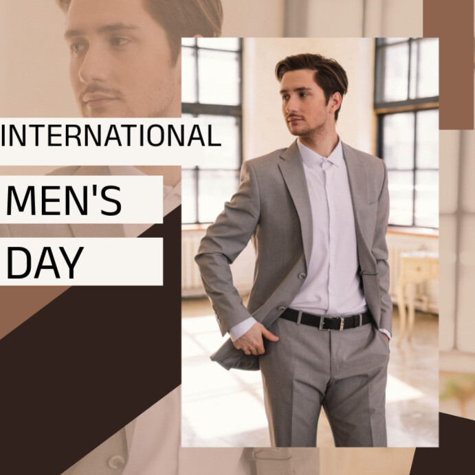 Mens Day Instagram Post Template | PosterMyWall