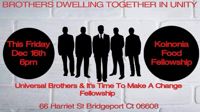 Mens Fellowship Template | PosterMyWall