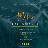 1,830+ mens fellowship flyer Customizable Design Templates | PosterMyWall
