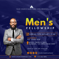 Mens Fellowship Template | PosterMyWall