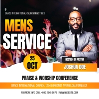 Men’s service Template | PosterMyWall