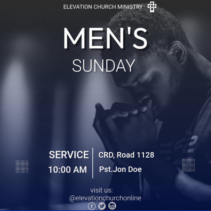 Copy of MENS SUNDAY (12) | PosterMyWall