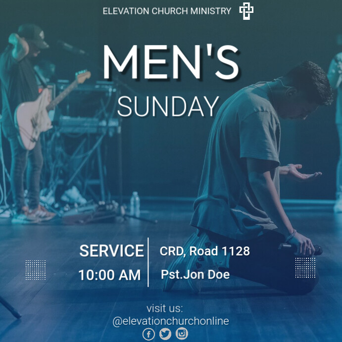 Copy of MENS SUNDAY (12) | PosterMyWall