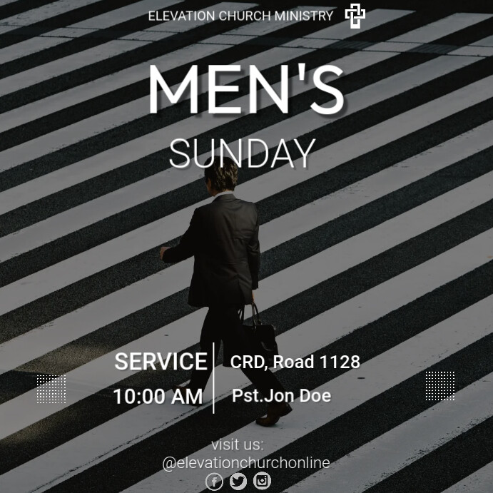 Copy of MENS SUNDAY (6) | PosterMyWall
