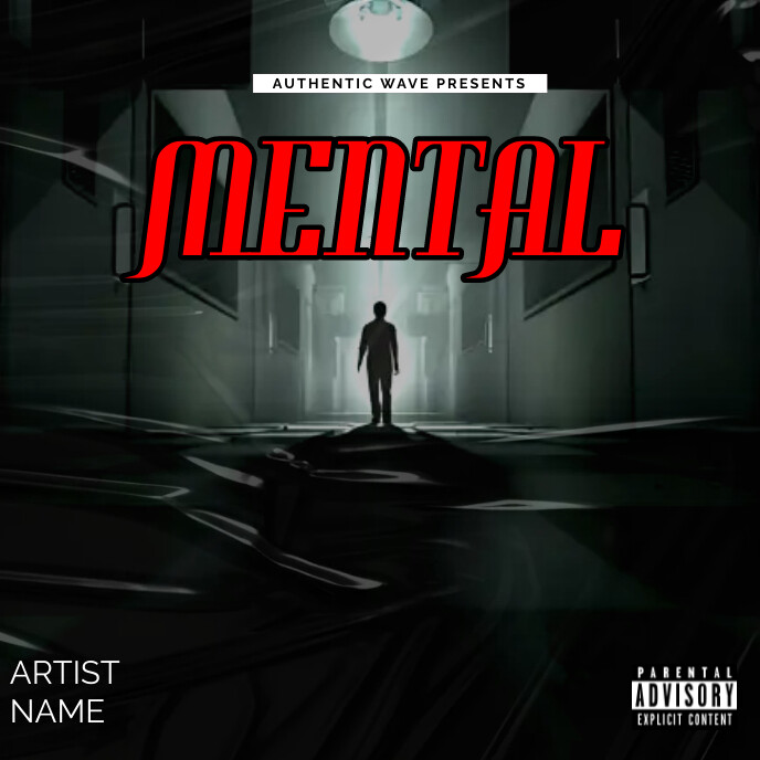 Mental Album cover template | PosterMyWall