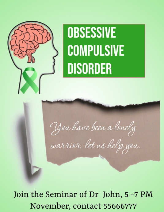 Copy of mental health awareness, OCD Awareness | PosterMyWall